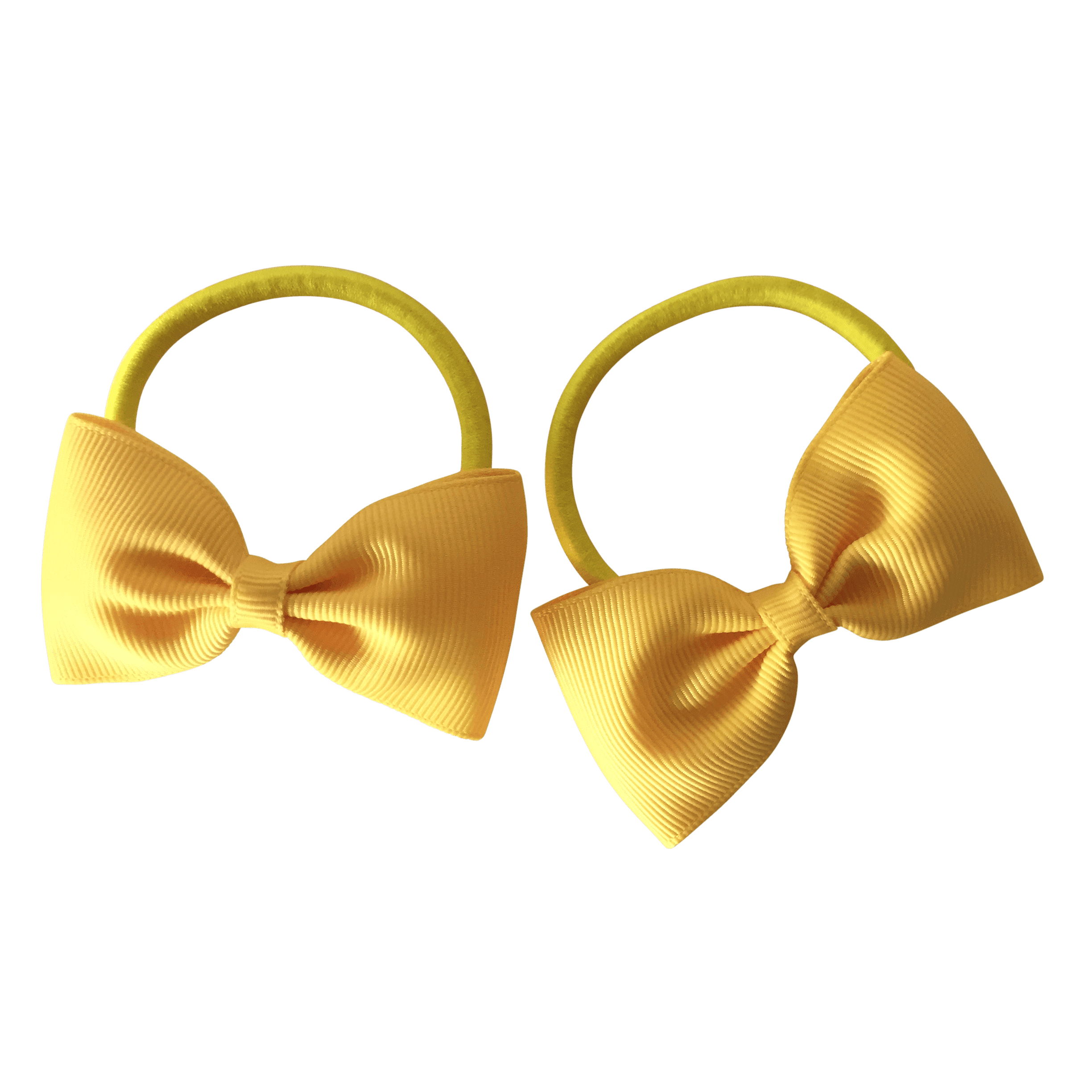 Yellow Coloured Hair Accessories To Suit School and Sport Uniforms ...